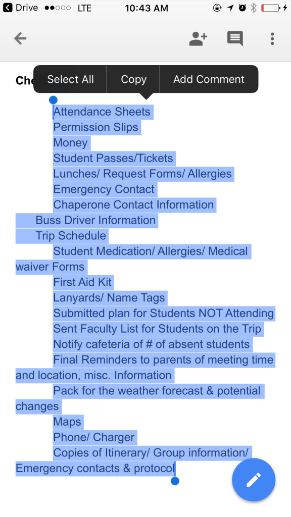 The Ultimate Field Trip Checklist for Teachers